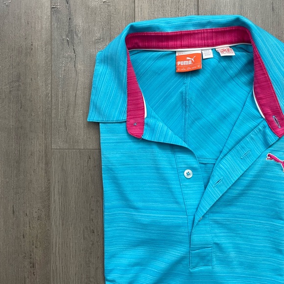 Shirts | Bogo Stylish Bright Blue Golf Polo Shirt | Poshmark